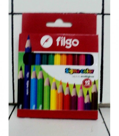 LAPIZ COL FILGO SIGMA CORTOS X12uni PN 202