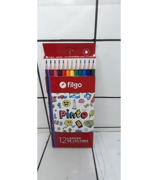 LAPIZ COL FILGO LARGOS X12uni PN 201