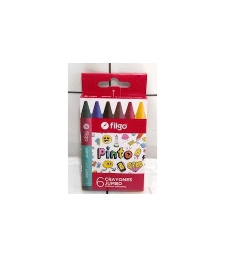 CRAYON FILGO JUMBO x6