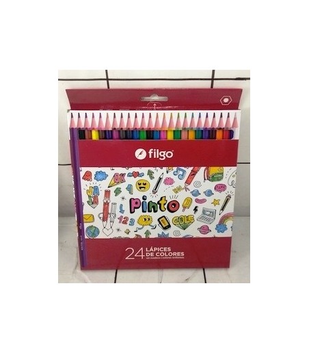 LAPIZ COL FILGO LARGOS X24uni PN 201