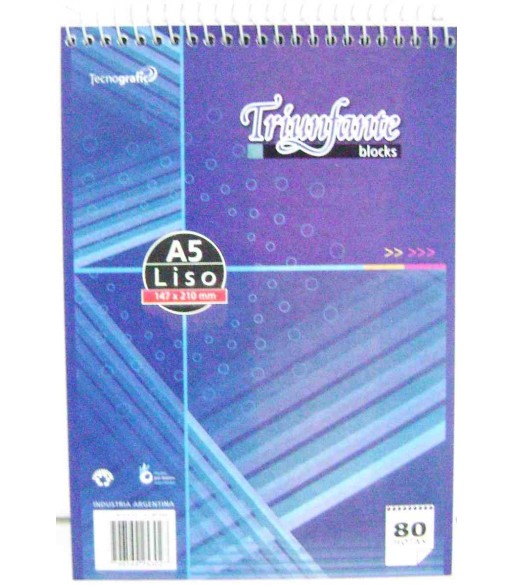 BLOCK A5 C ESPIRAL TRIUNFANTE 80HL