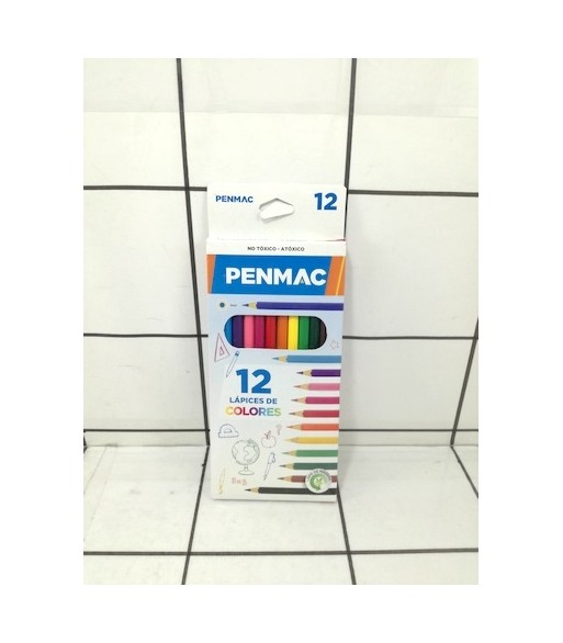 LAPIZ COL MAPED COLOR PEPS MINI x12
