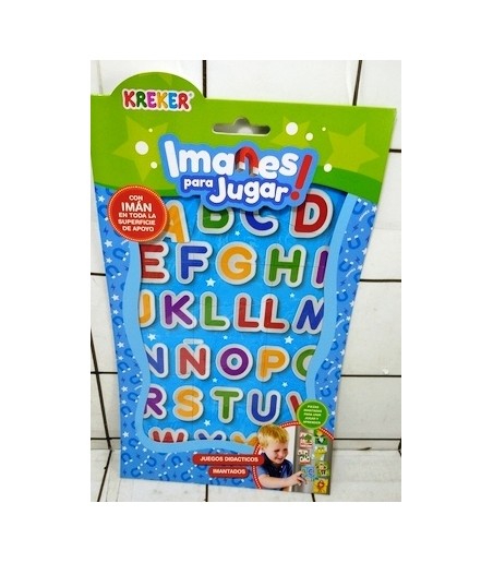 IMANES PARA JUGAR ABECEDARIO KREKER